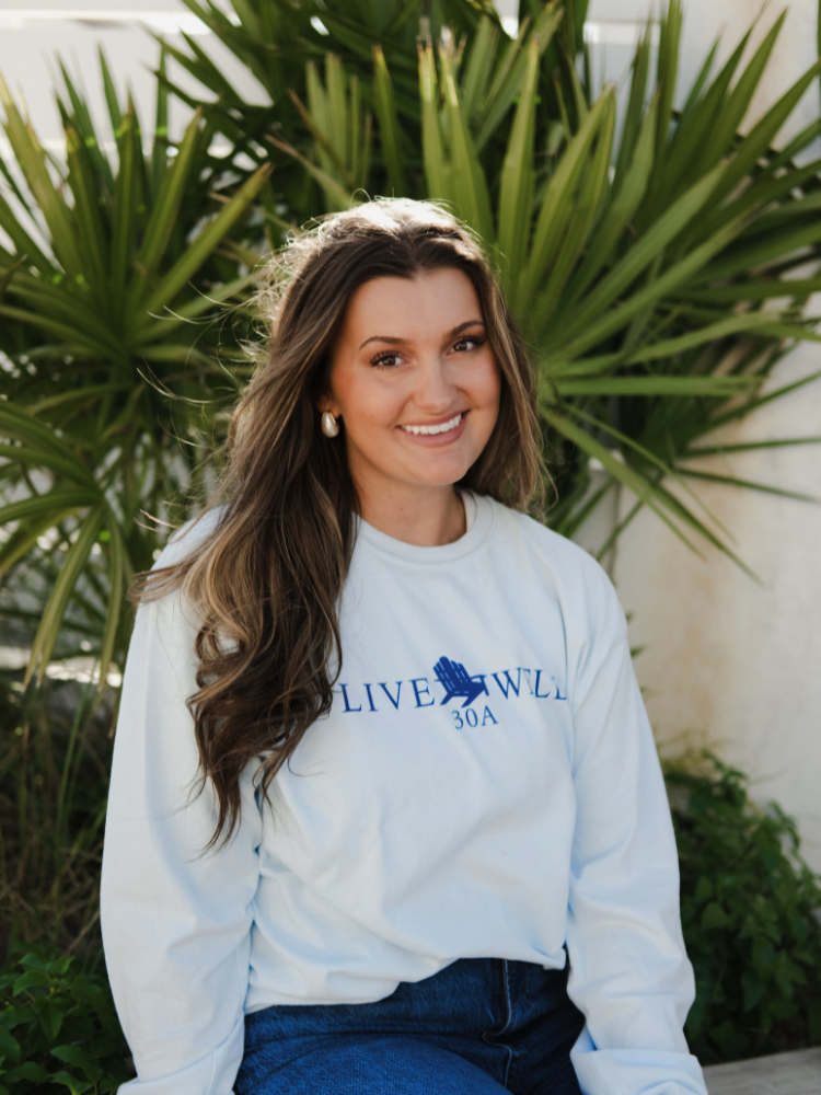 Live Well 30A : Classic Logo Comfort Colors Long Sleeve T-Shirt ...