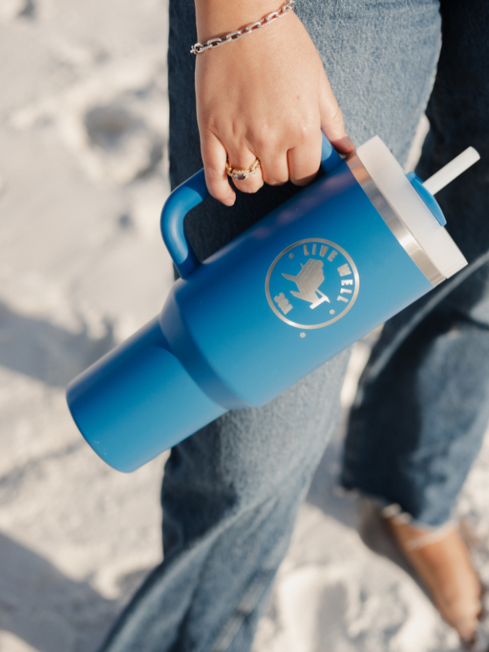 Live Well 30A : Circle Logo Etched Stanley Quencher H2.O FlowState ...